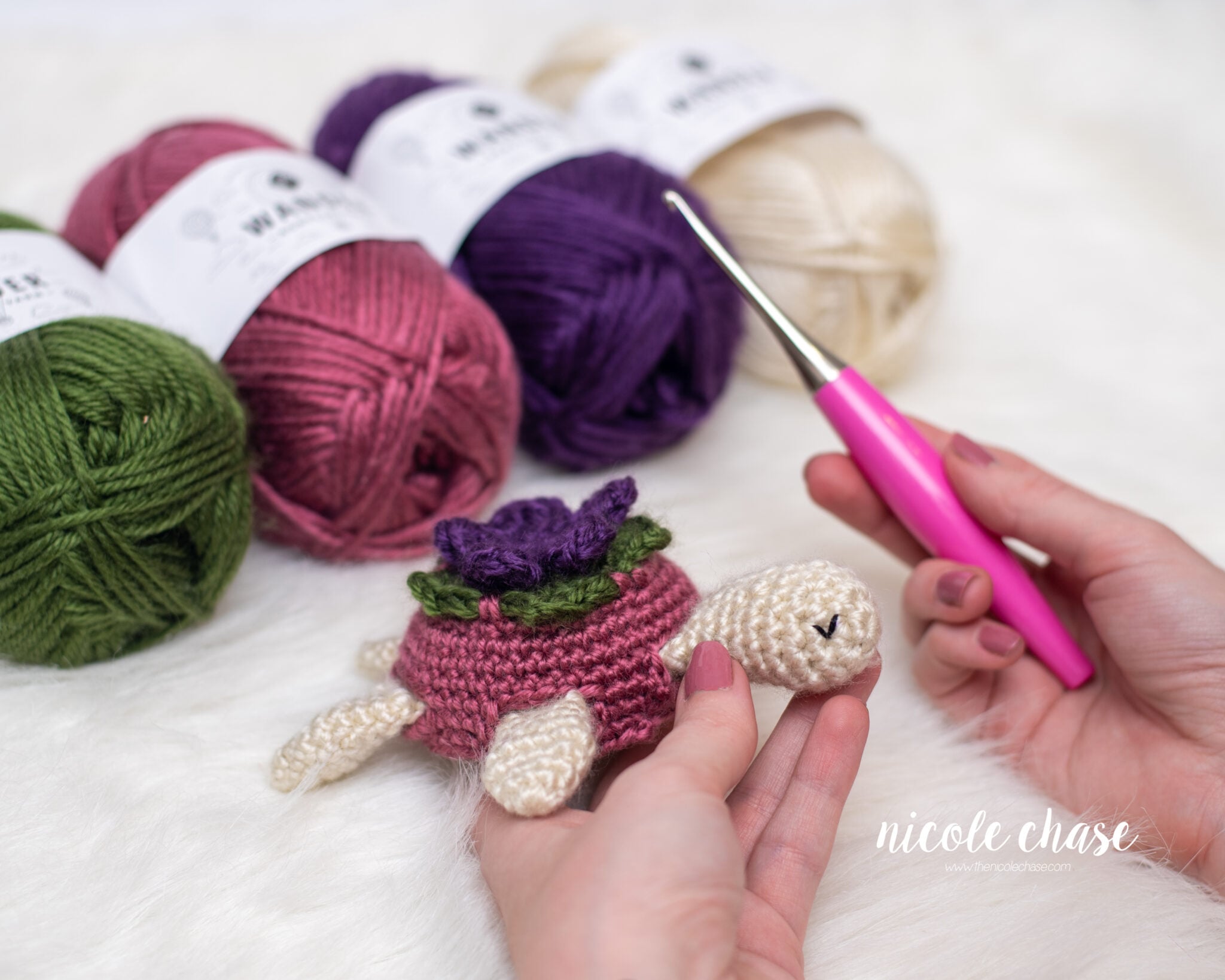Nala the No-Sew Turtle - Free Crochet Pattern - Nicole Chase: Free ...