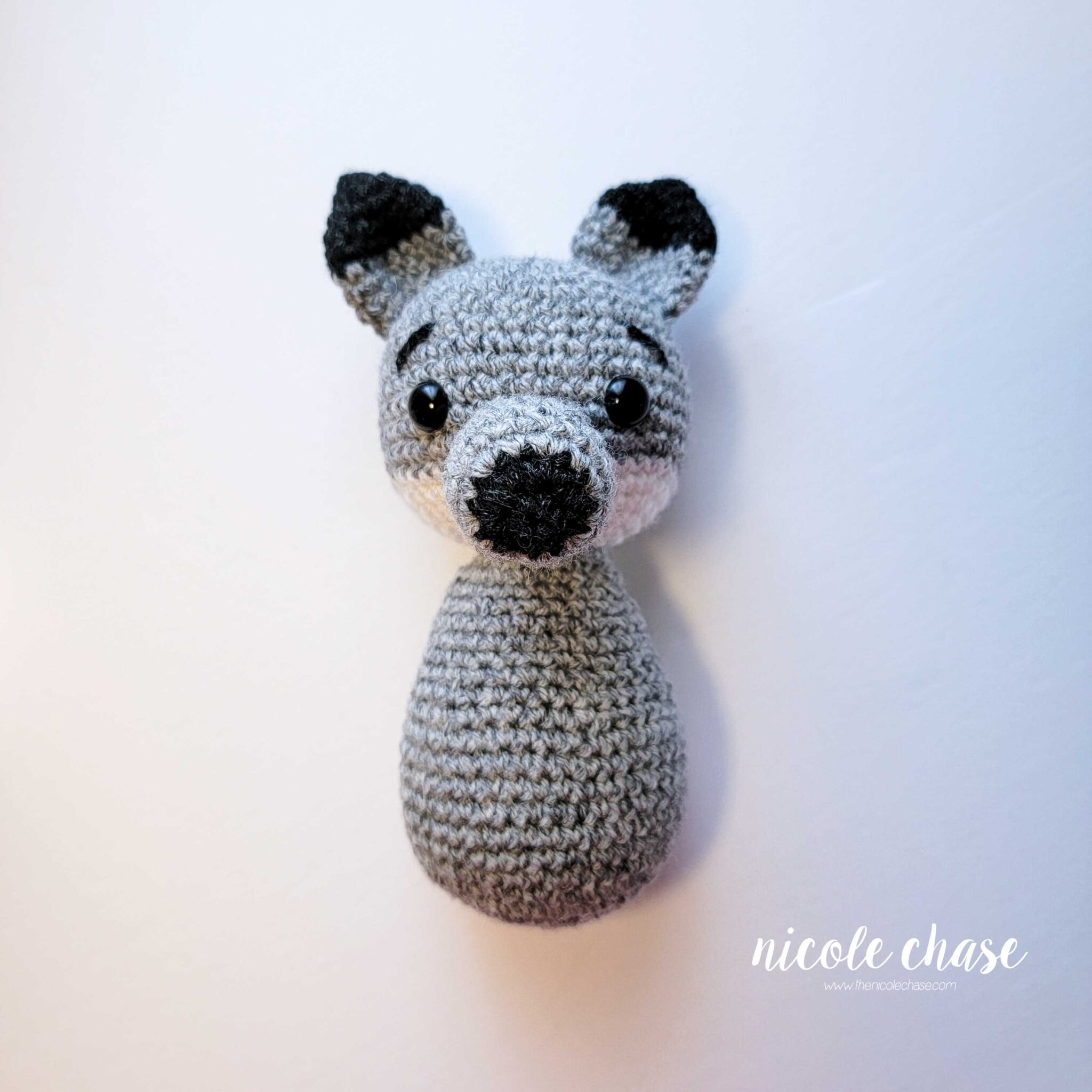 Free Wolf Crochet Pattern - Walter the Wolf