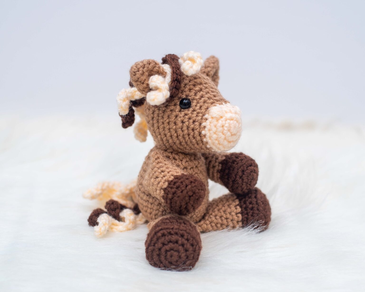 Crochet Horse Free Pattern - Hailey the Horse by Nicole Chase