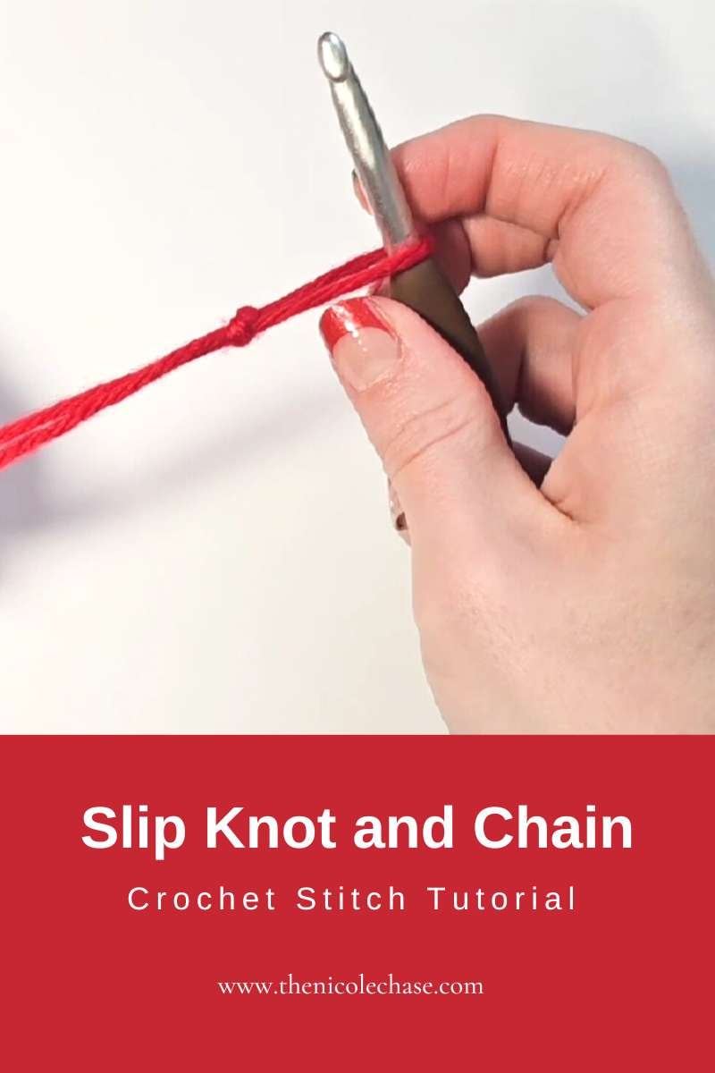 How to Make a Slip Knot and Chain - Easy Crochet Video