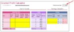 Crochet Pricing Calculator Free Download