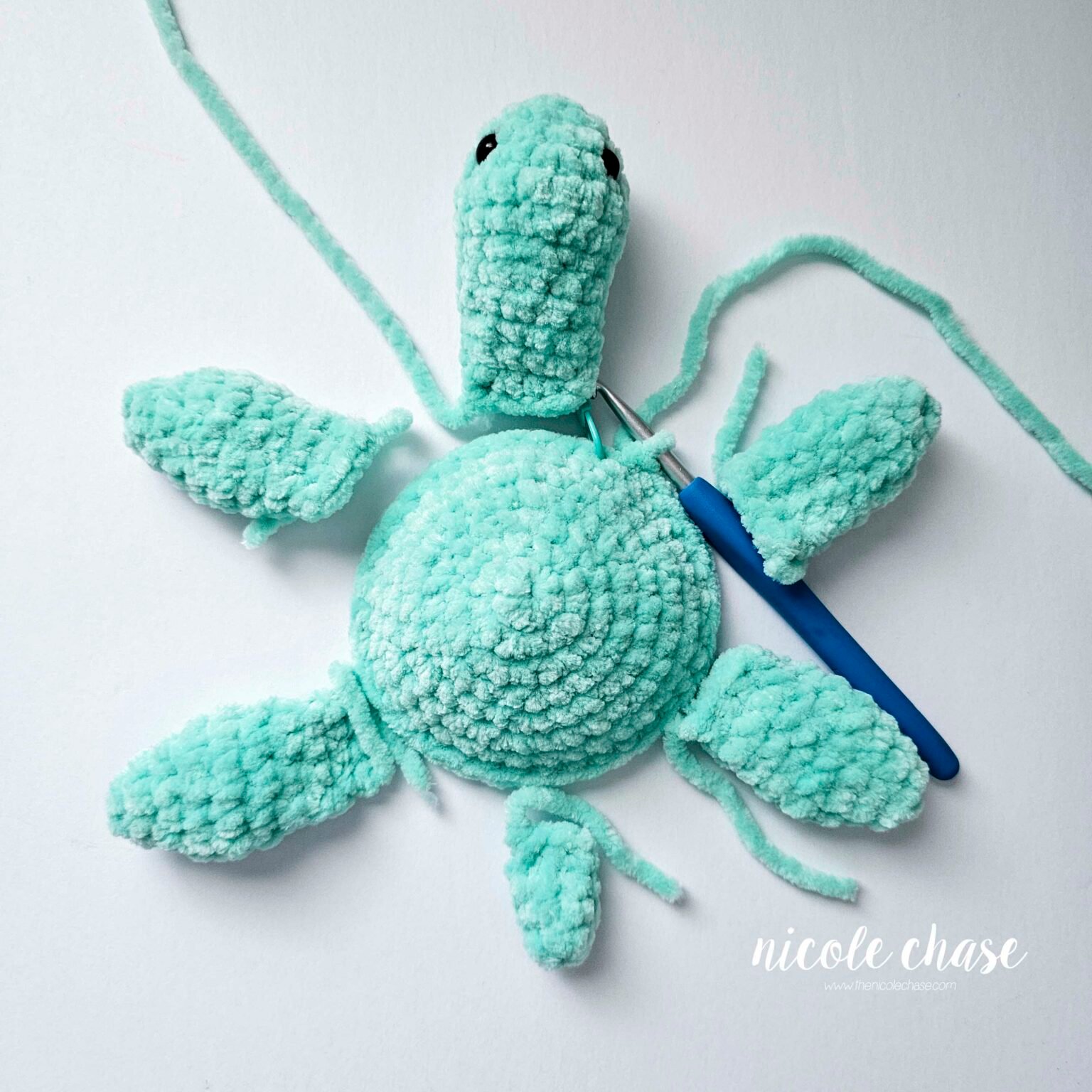 Free Turtle Crochet Pattern [No Sew Turtle Crochet Pattern]