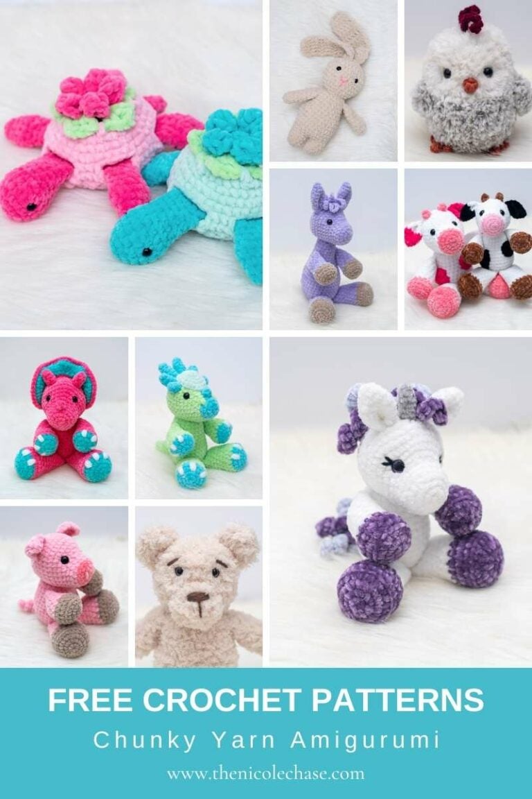 15+ Free Chunky Yarn Amigurumi Patterns