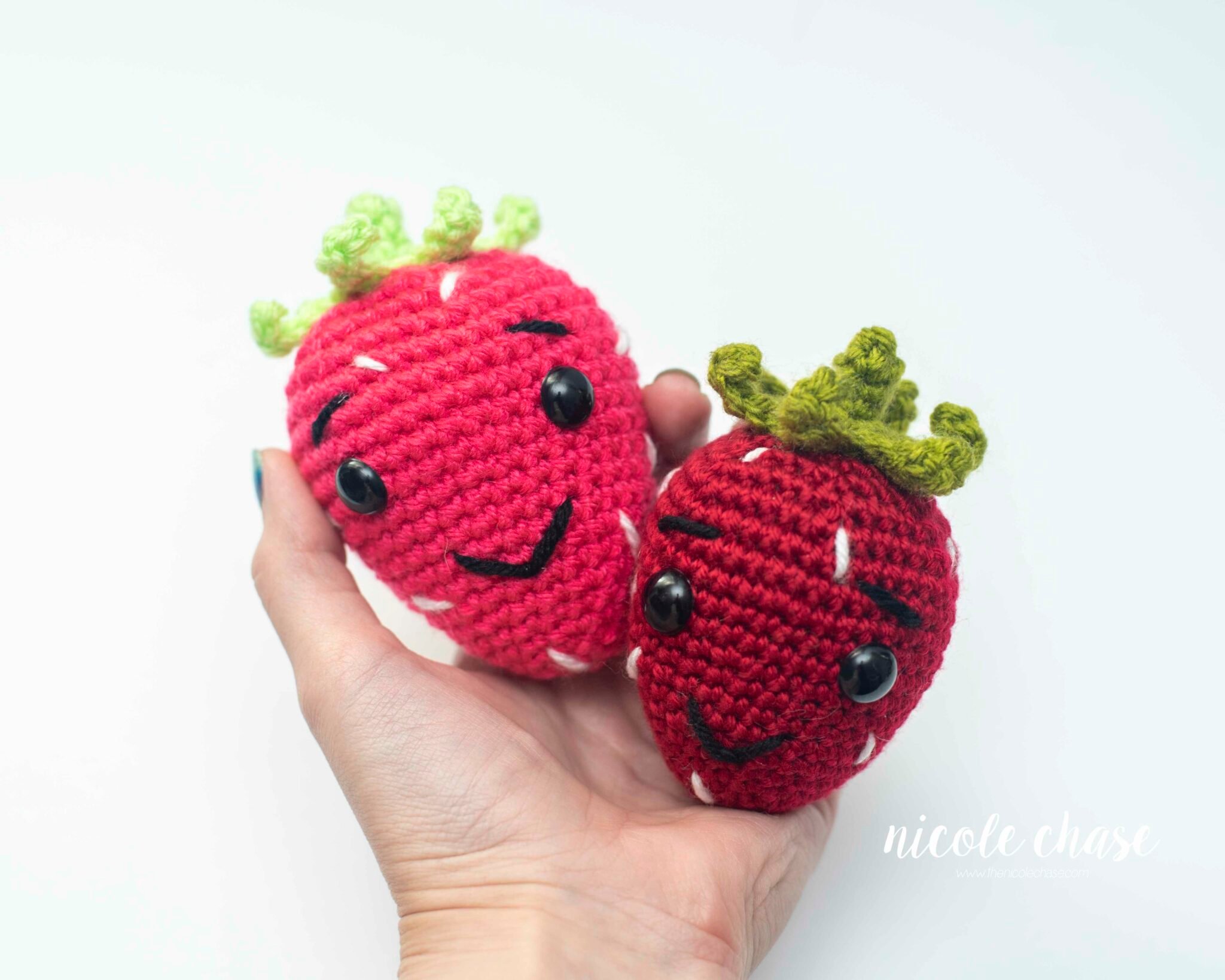 Crochet a Strawberry for Absolute Beginners
