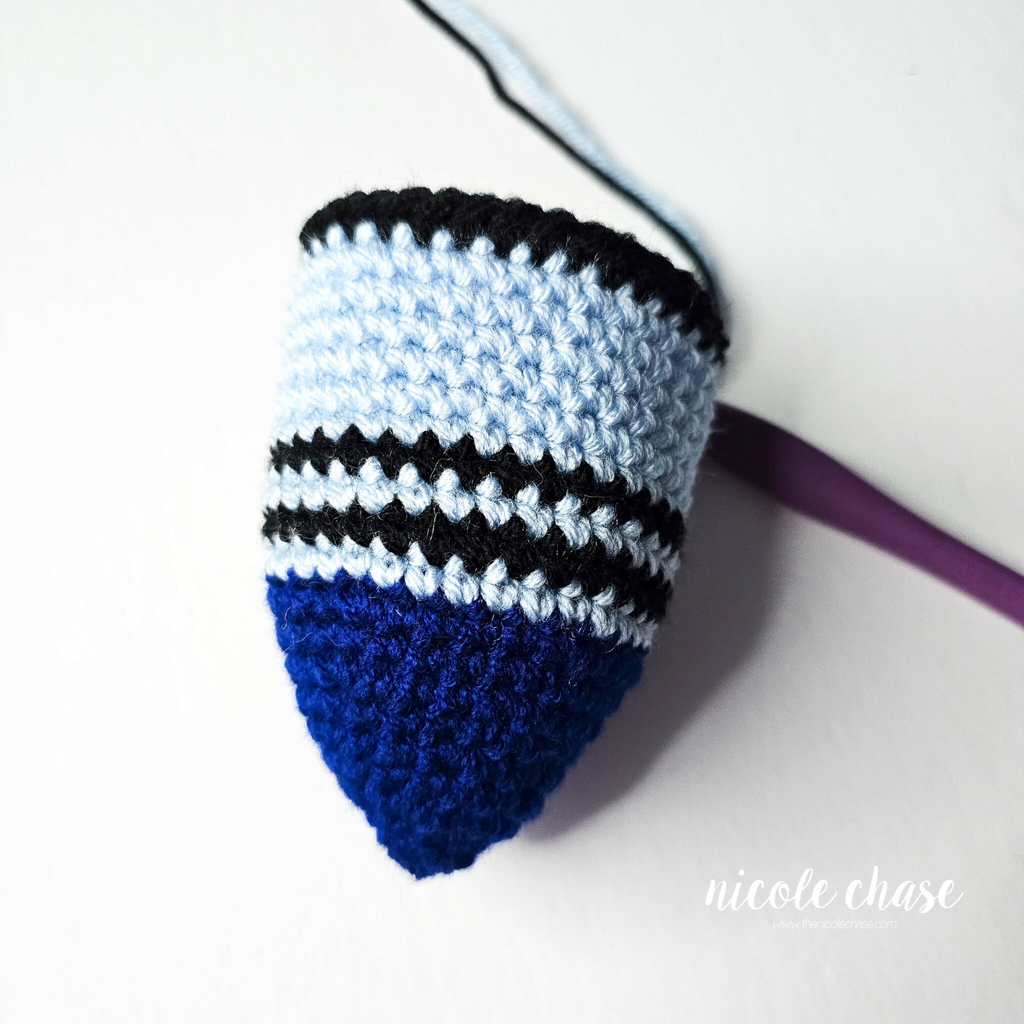 Crochet Crayon Pattern - Back to School Crochet Pattern