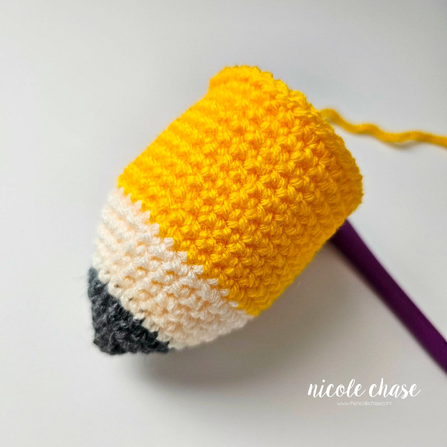 FREE Pencil Crochet Pattern Amigurumi