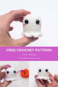 FREE Tiny Ghost Crochet Pattern: Easy Halloween Amigurumi
