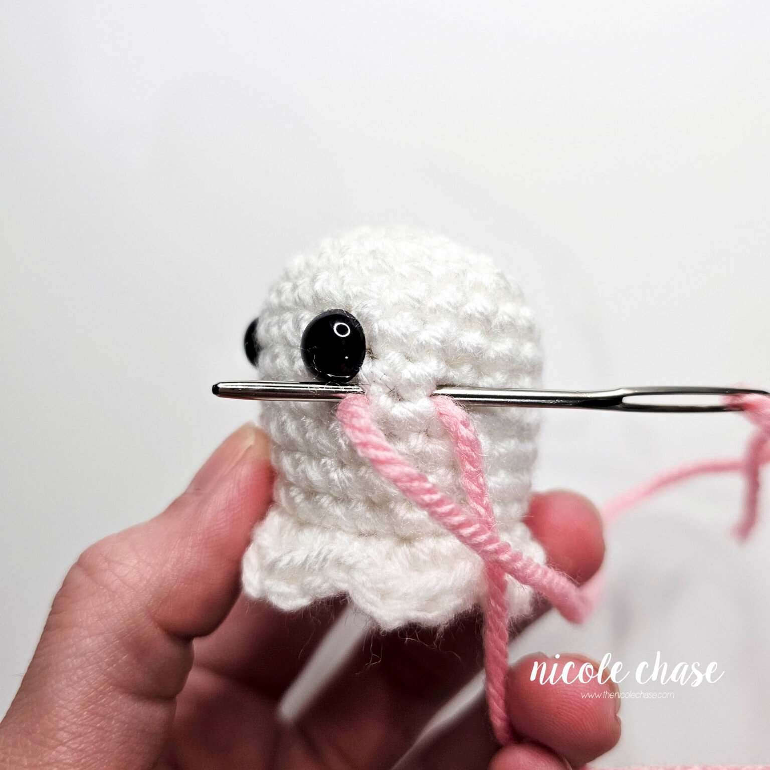FREE Tiny Ghost Crochet Pattern: Easy Halloween Amigurumi