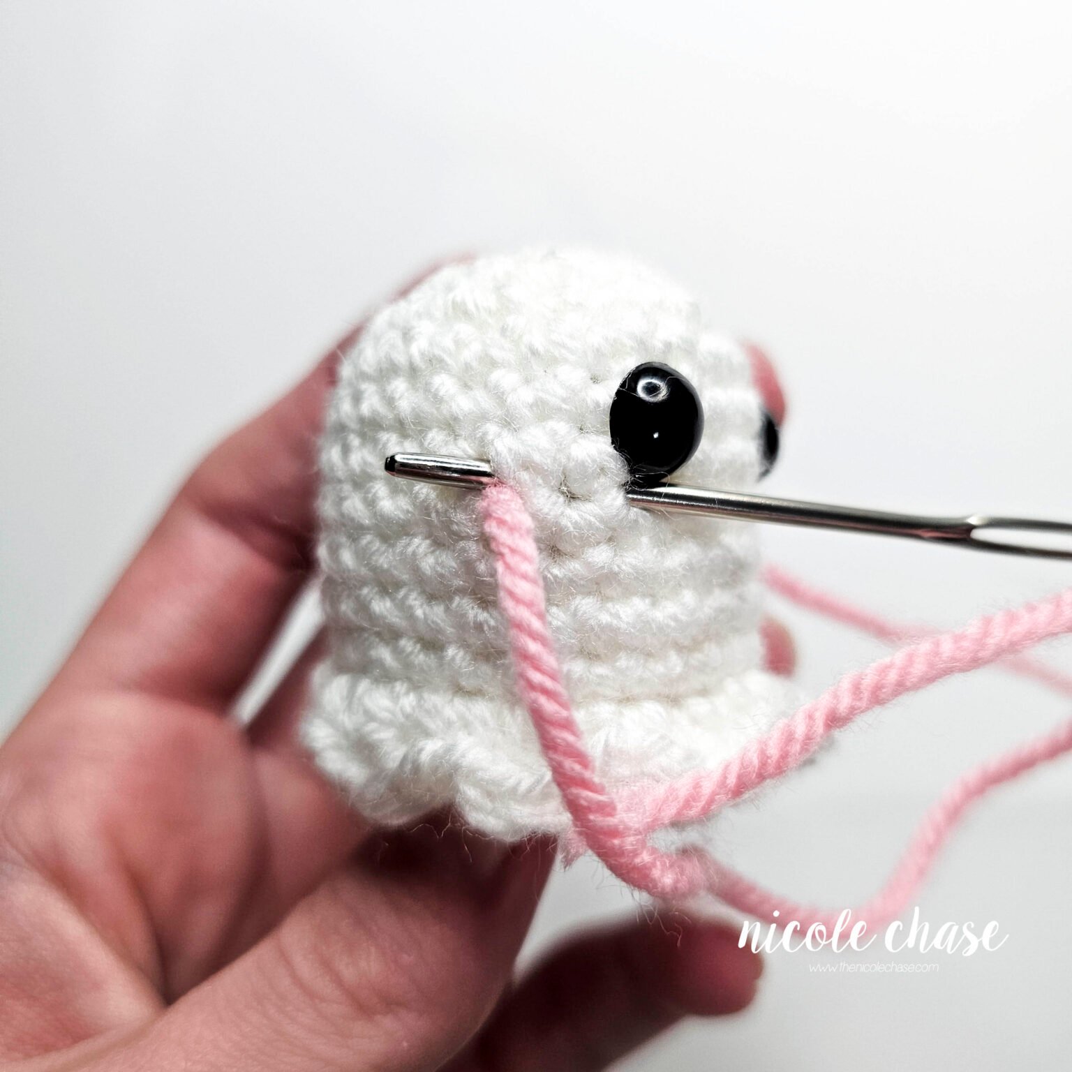 FREE Tiny Ghost Crochet Pattern: Easy Halloween Amigurumi