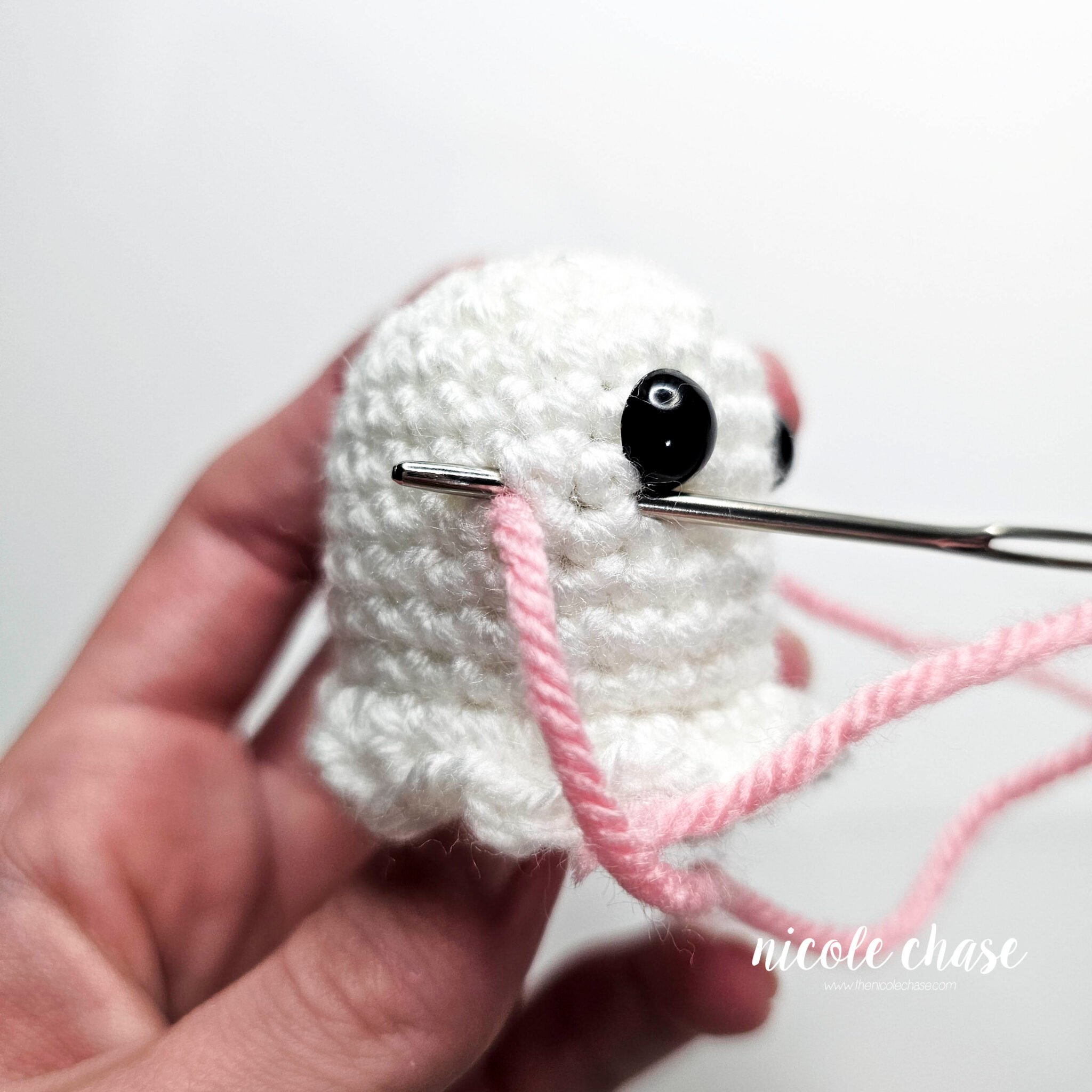 FREE Tiny Ghost Crochet Pattern: Easy Halloween Amigurumi