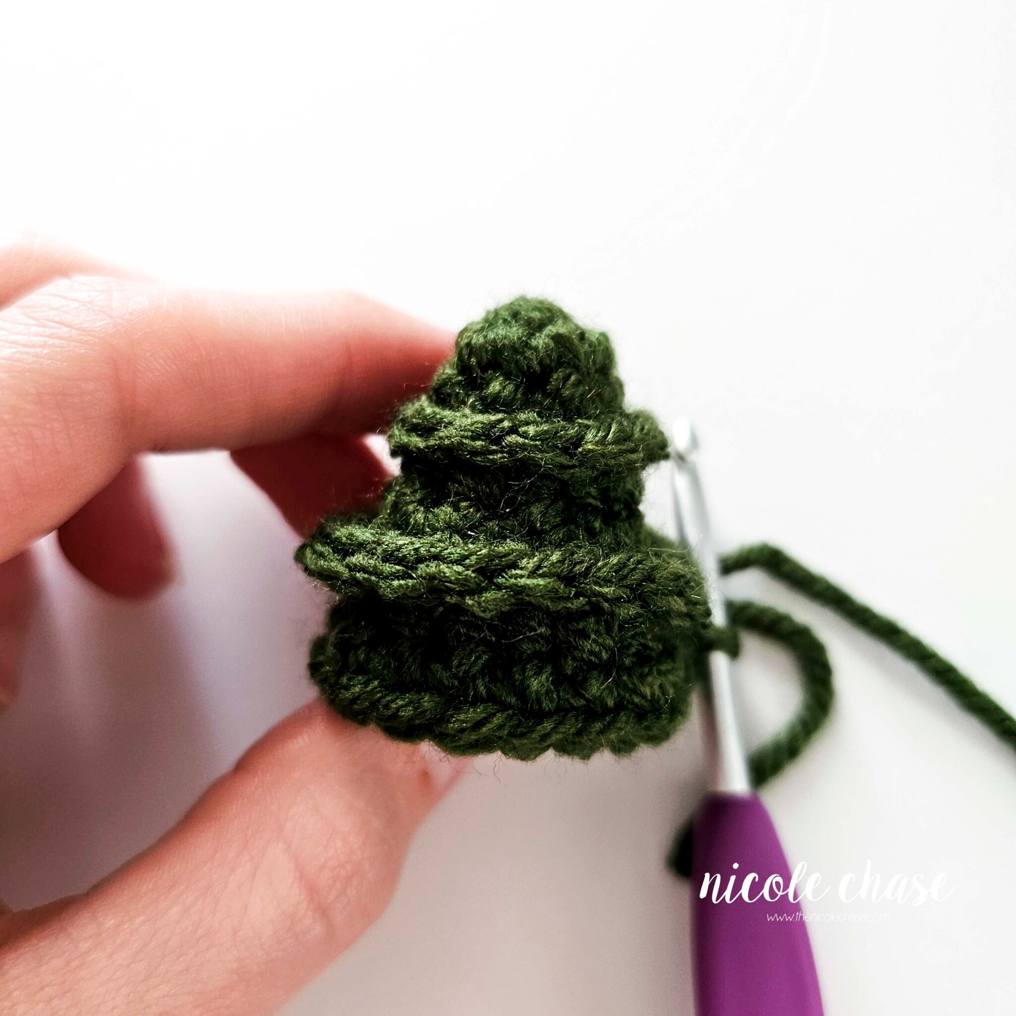 Free Christmas Tree Crochet Pattern Ornament