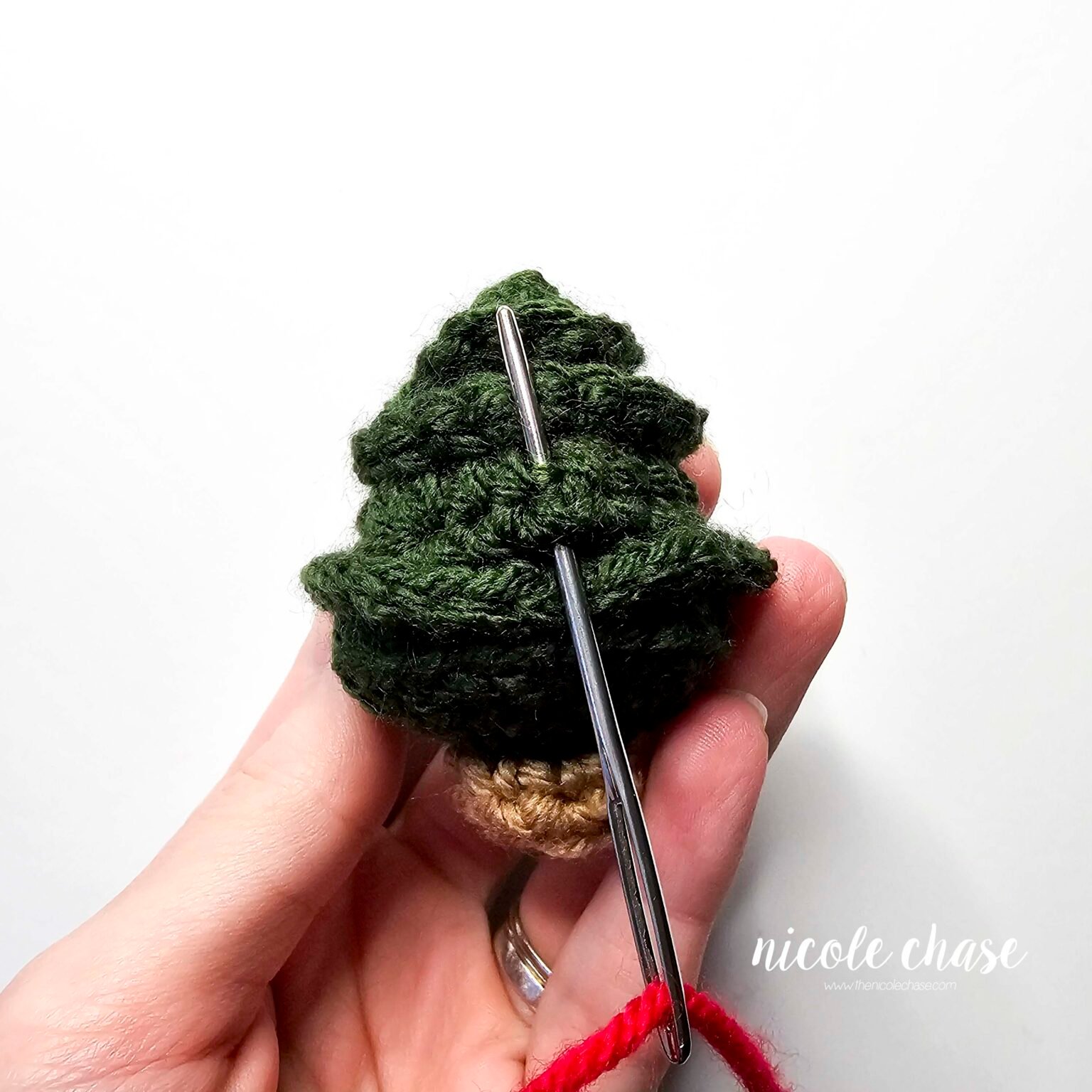 Free Christmas Tree Crochet Pattern Ornament