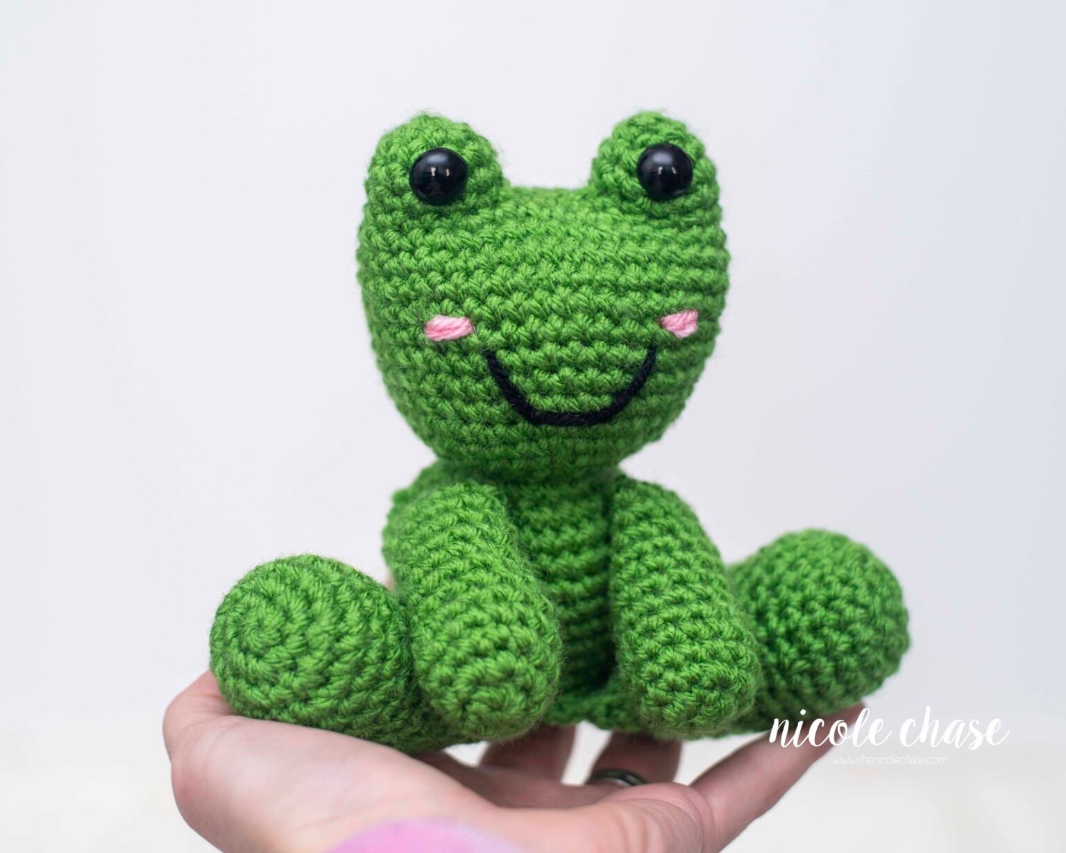 Free Frog Crochet Pattern - No Sew Crochet Frog Amigurumi
