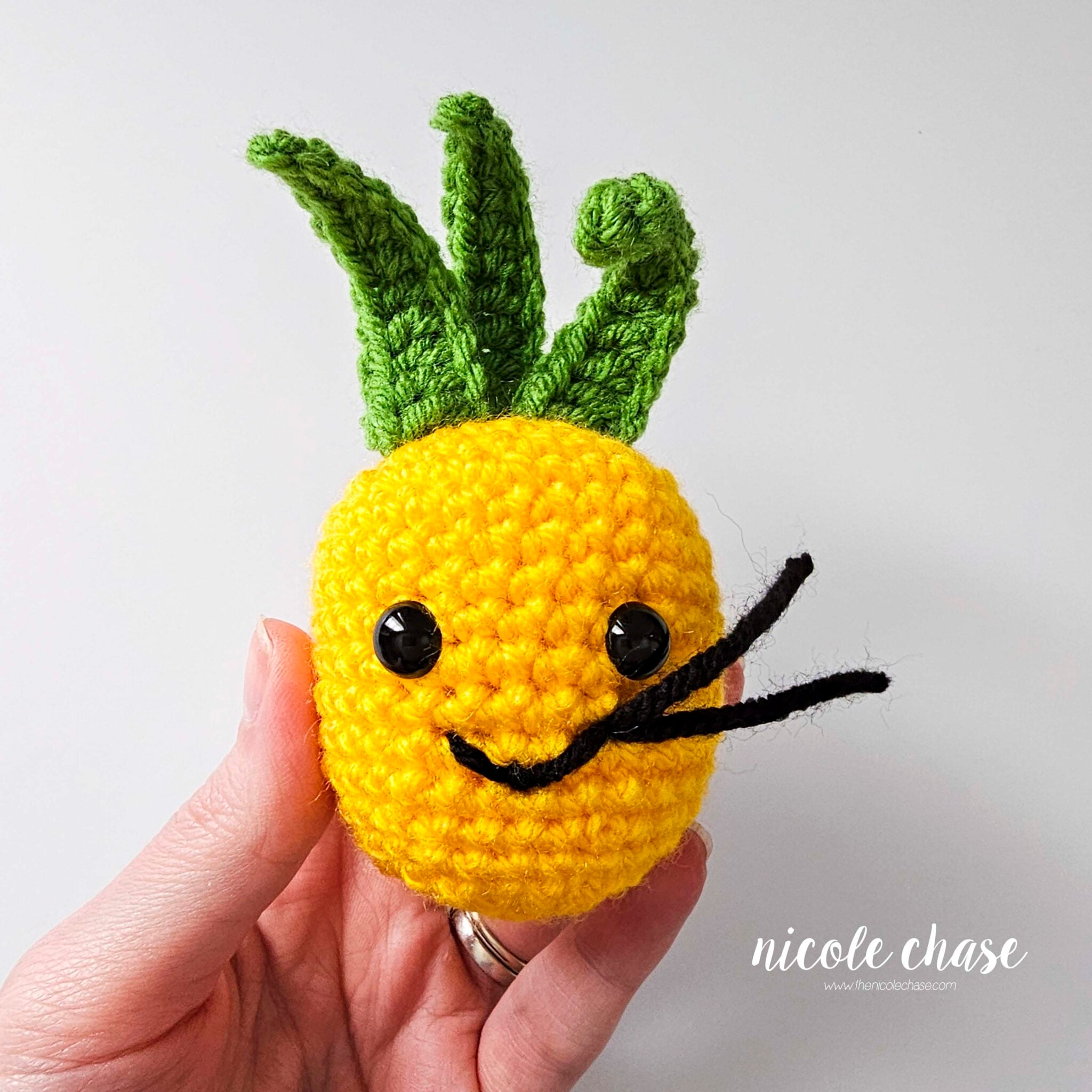 Amigurumi Pineapple - Free Pineapple Crochet Pattern