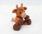 Highland Cow Crochet Pattern FREE: Easy Crochet Highland Cow