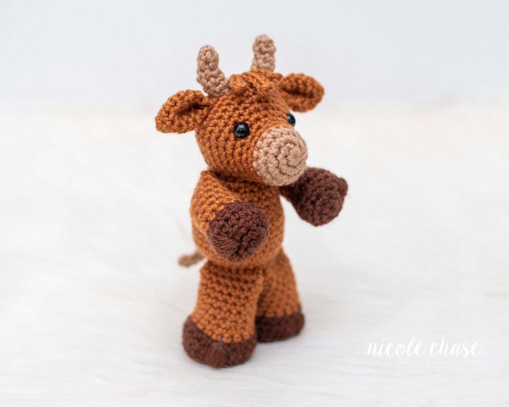 Highland Cow Crochet Pattern FREE: Easy Crochet Highland Cow