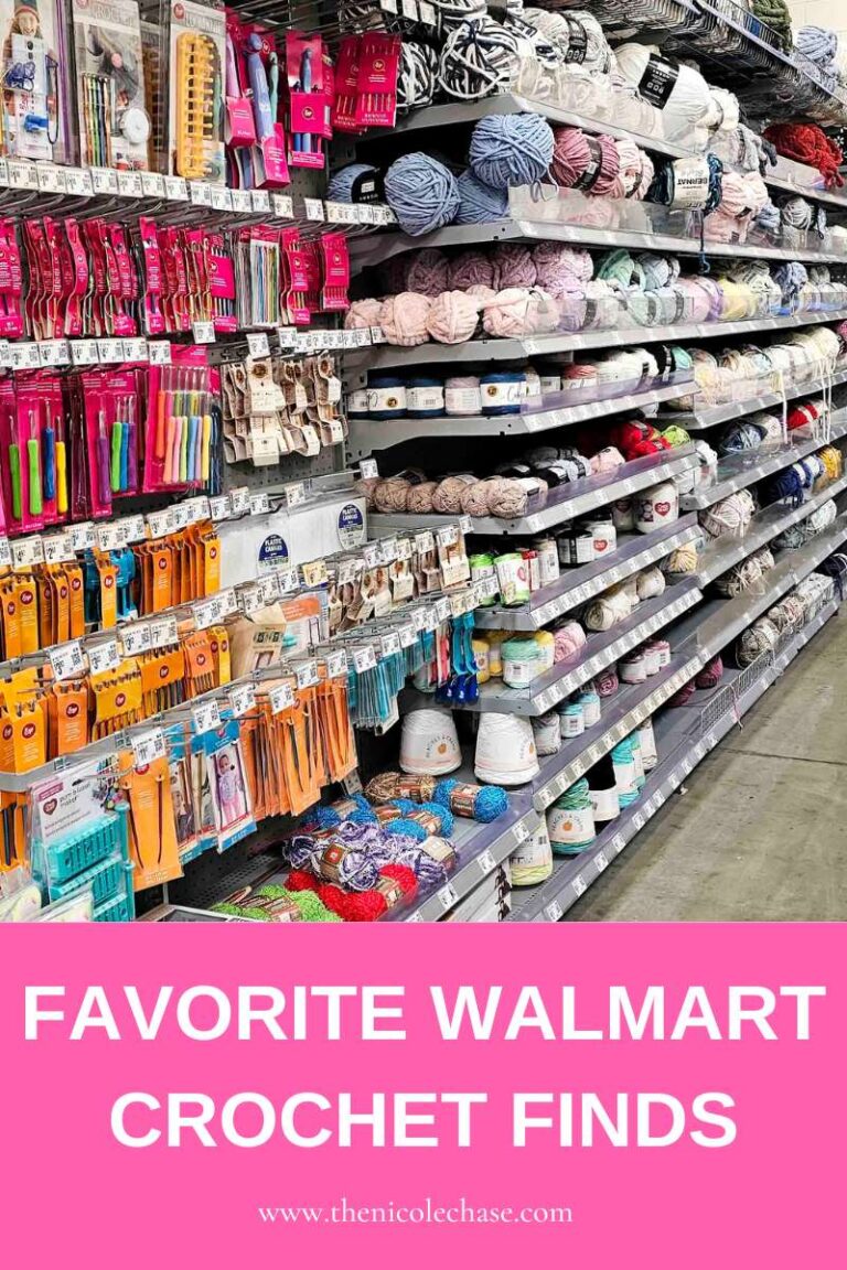 Favorite Walmart Crochet Finds - Cheap Crochet Yarn & Supplies