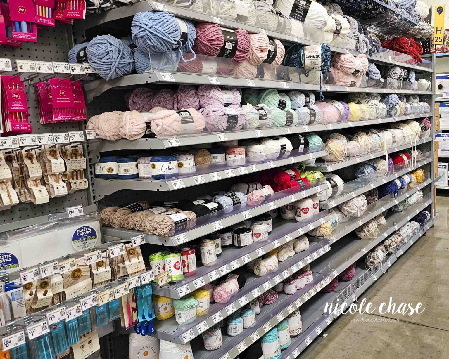 Favorite Walmart Crochet Finds - Cheap Crochet Yarn & Supplies