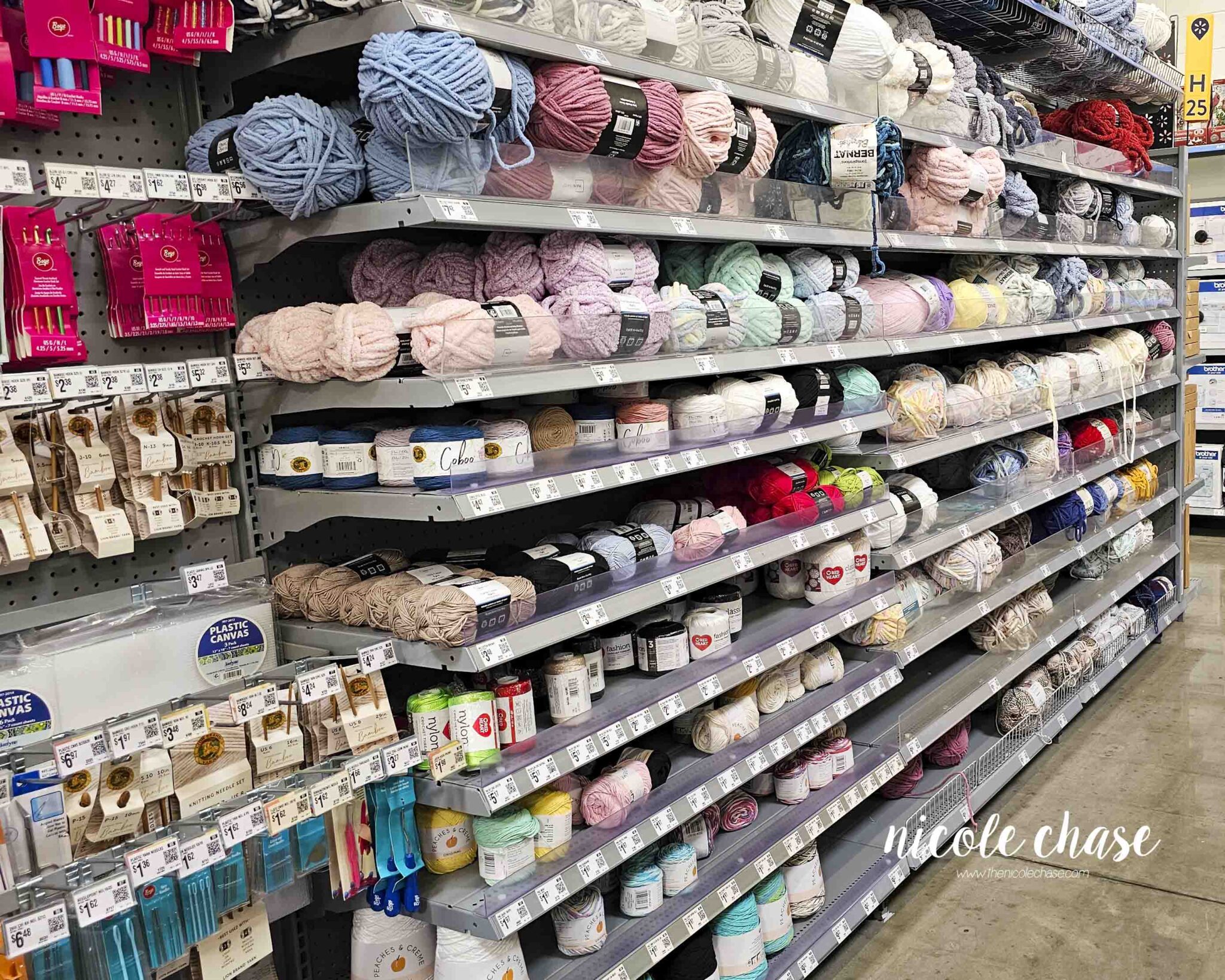 Favorite Walmart Crochet Finds - Cheap Crochet Yarn & Supplies