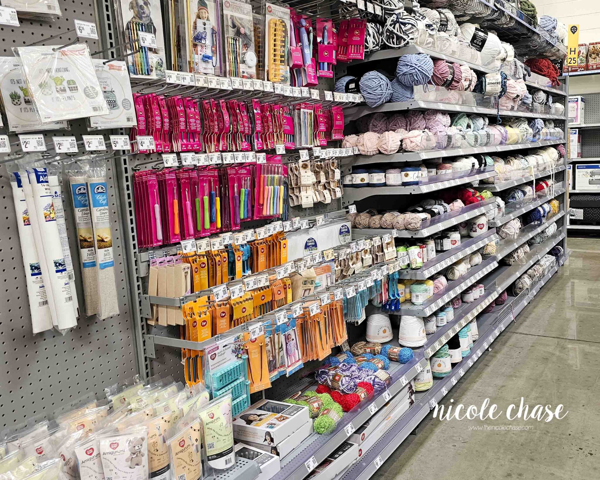 Favorite Walmart Crochet Finds - Cheap Crochet Yarn & Supplies
