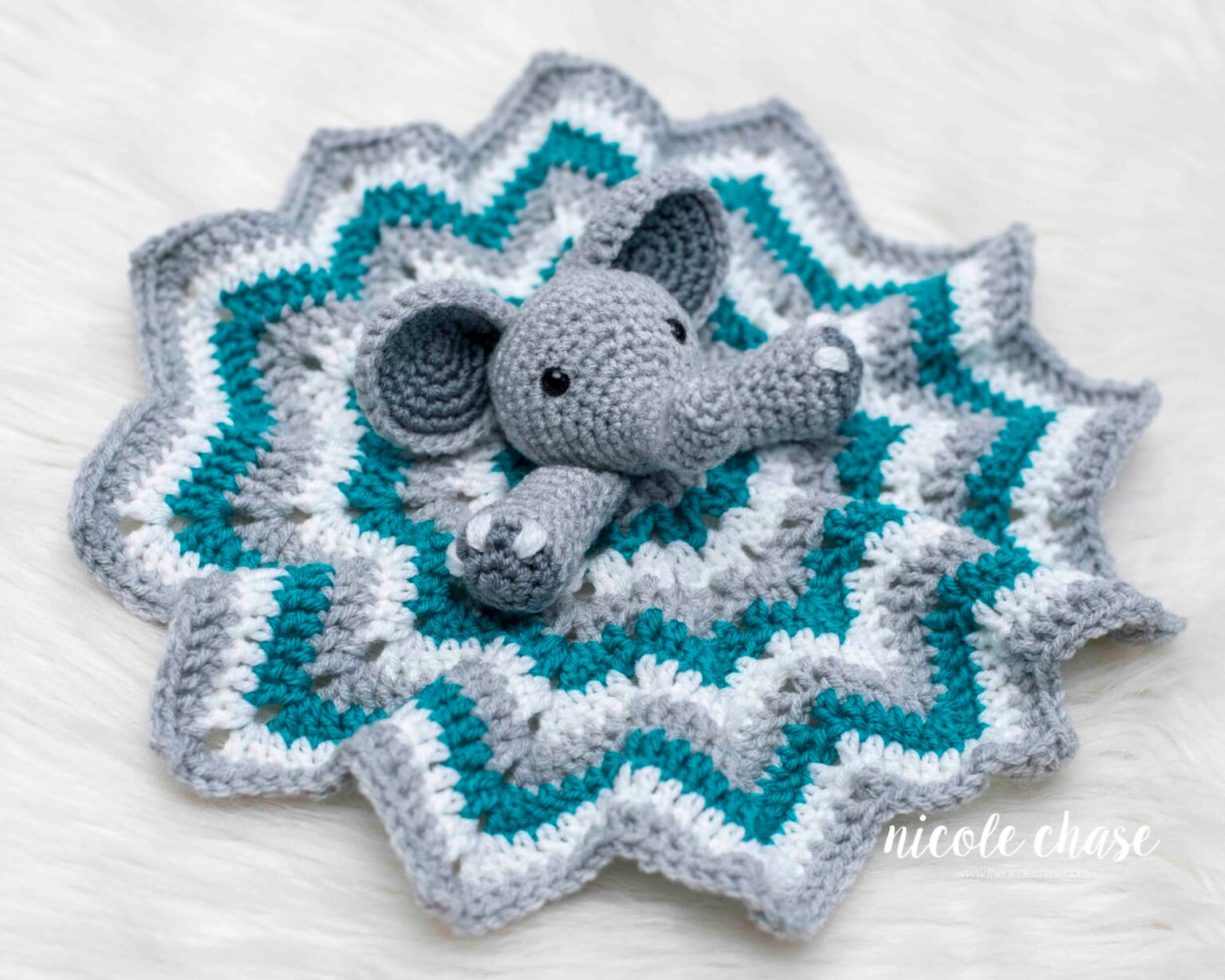 Free Elephant Lovey Crochet Pattern