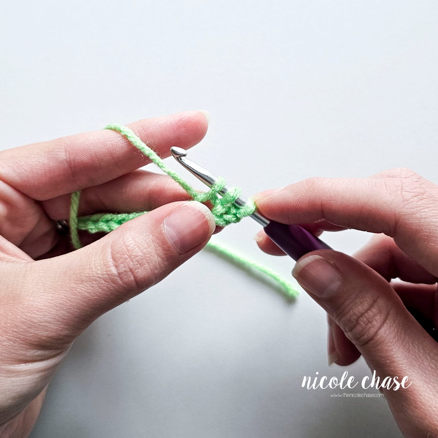 Learn the Double Crochet Stitch (DC) - Video Included
