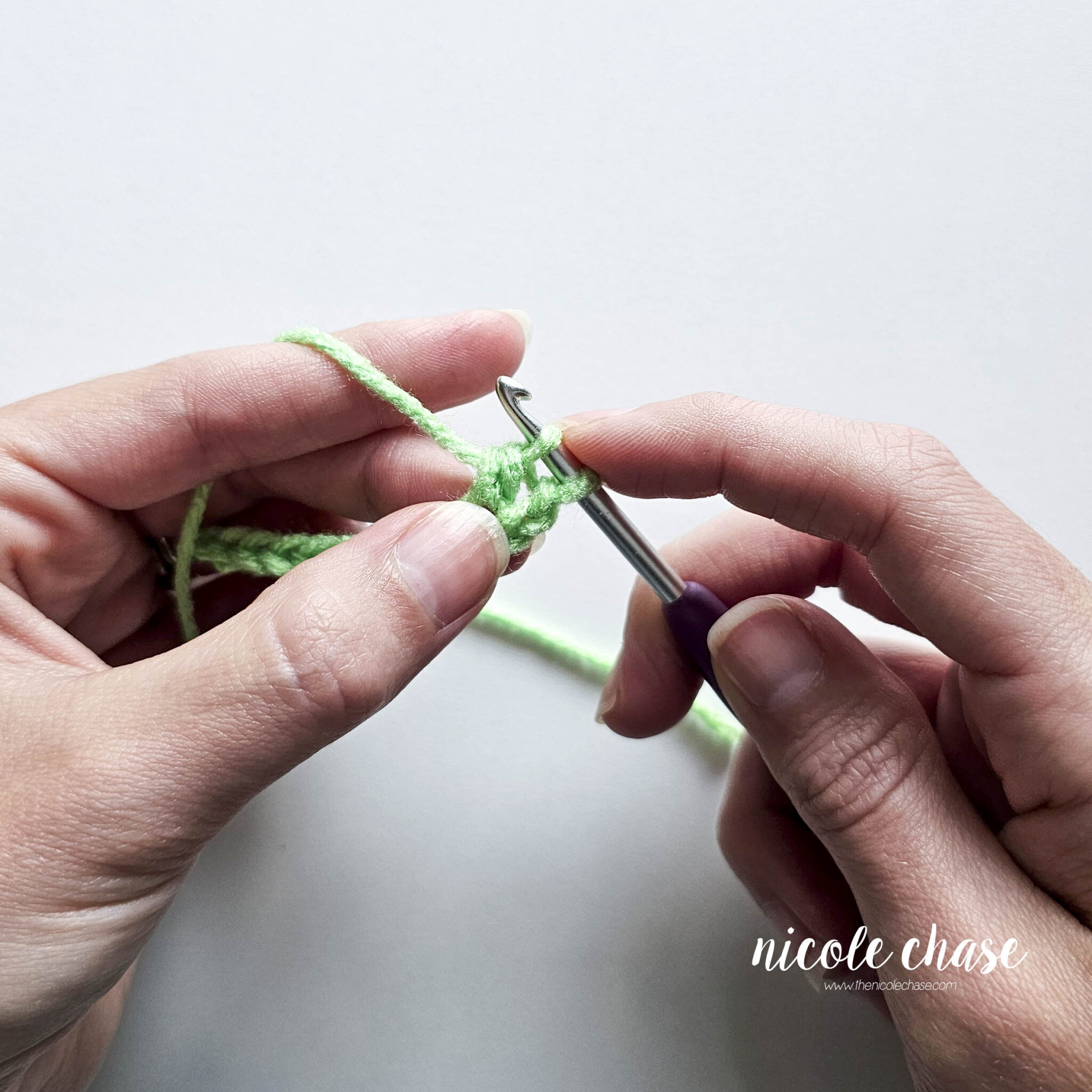 Learn the Double Crochet Stitch (DC) - Video Included