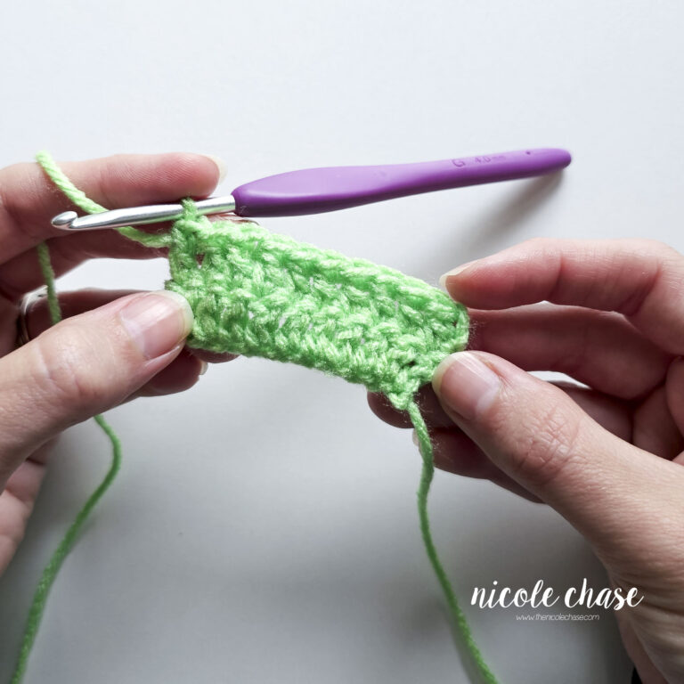 Learn the Double Crochet Stitch (DC) - Video Included